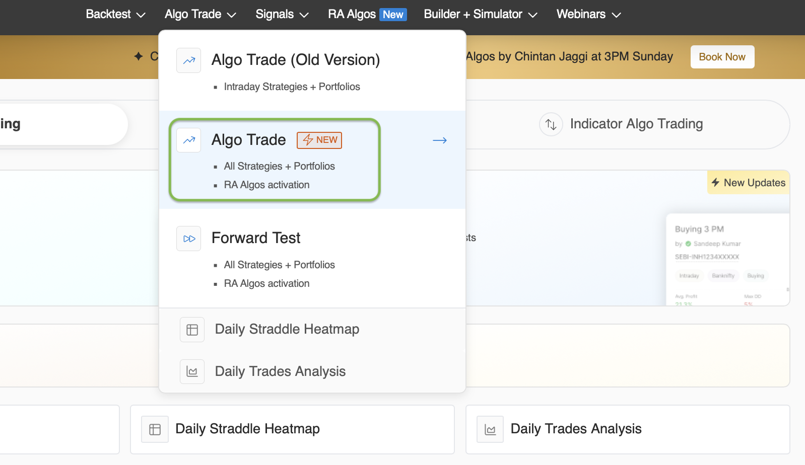 Auto Execution | AlgoTest
